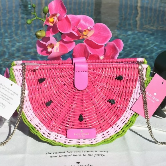 kate spade | Bags | Kate Spade Picnic Perfect Watermelon Crossbody ...